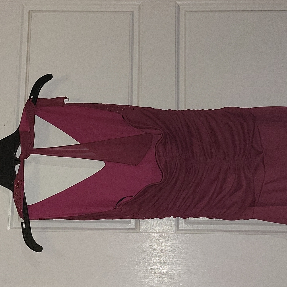 Small Burgundy Evening Dress/Prom Dress By Rampage Cl… - Gem
